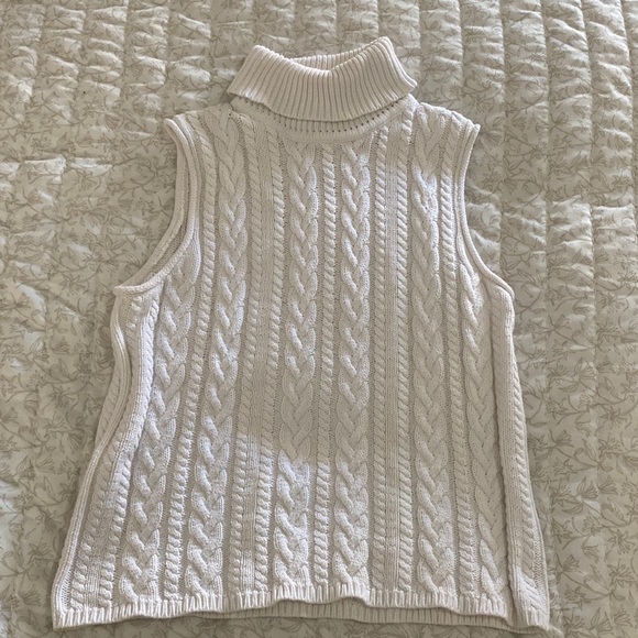 JEANNE PIERRE | Tops | Jeanne Pierre Knit Turtleneck Tank | Poshmark